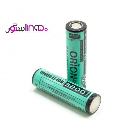 باتری 18650 لیتیوم-یون Orion 18650 3200mAh 2C – فروشگاه اینترنتی 18650استور