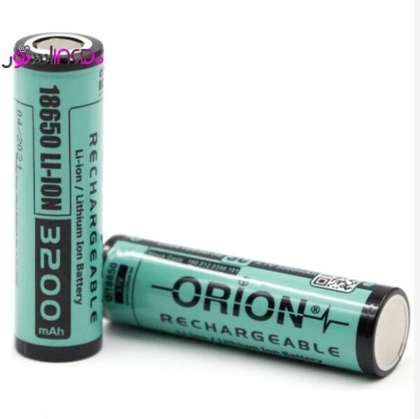 باتری 18650 لیتیوم-یون Orion 18650 3200mAh 2C – فروشگاه اینترنتی 18650استور
