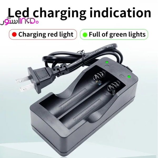 خرید شارژر باتری 18650 لیتیوم-یون دوتایی با قابلیت قطع خودکار مدل MS-202A - فروشگاه اینترنتی ...